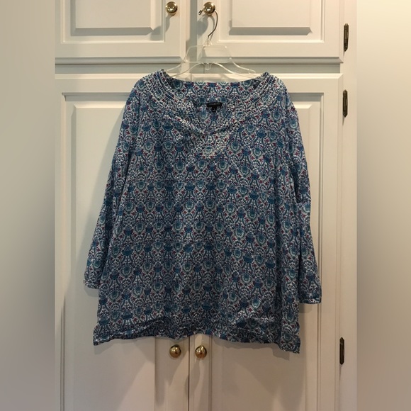 Talbots | Tops | Talbots Size L Ladies Tunic Top | Poshmark